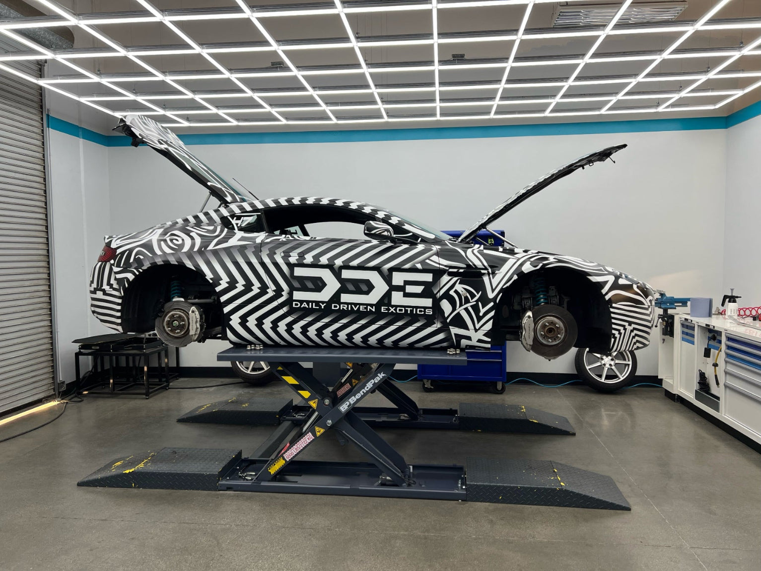 Custom Hexagon Lighting – Hex Garage