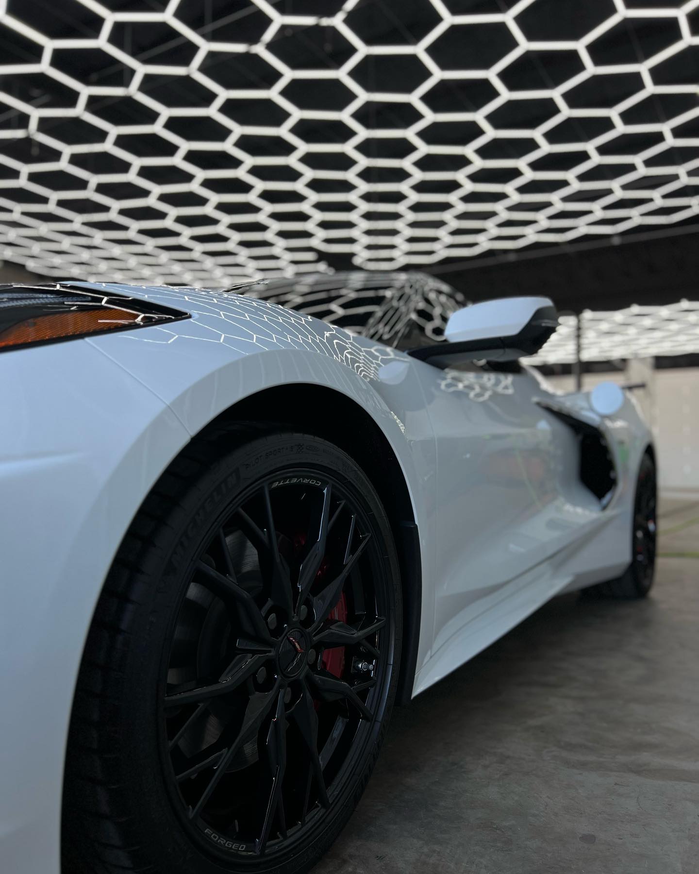 Hexagon LED Garage Light | H5WN – Hex Garage